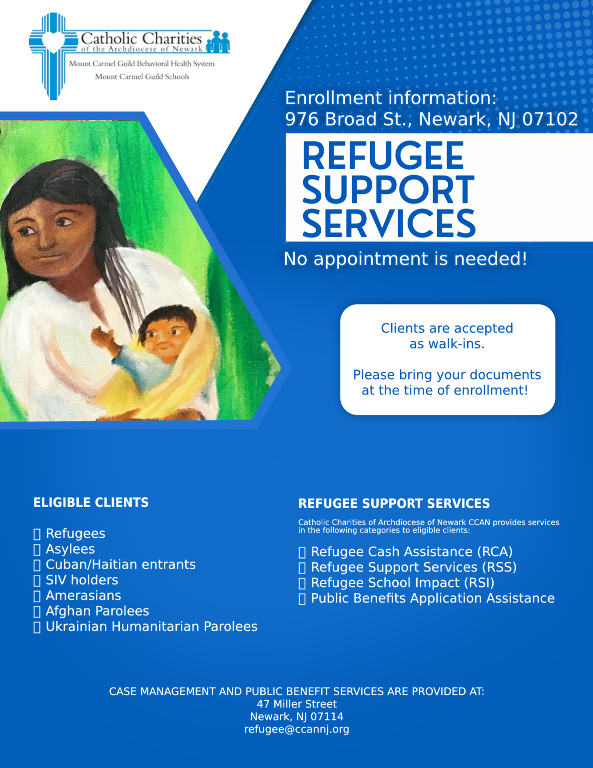 Catholic Charities of the Archdiocese of Newark - Refugee Support ...